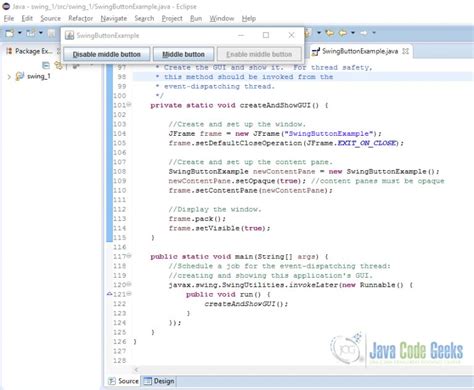 Java Swing Button Example Java Code Geeks