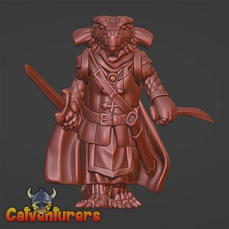 Lizard Ranger 3d Model 3d Printable Cgtrader