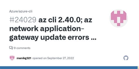 Az Cli 2400 Az Network Application Gateway Update Errors Selected Sku Tier Wafv2 Must Have