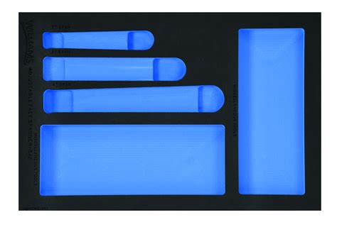 13 Foam Drawer Inset Only For 3 Pc Adjustable Face Spanner Wren