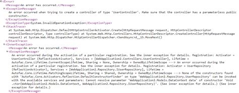 Web Api Aspnet Weapi 2 Autofac Stack Overflow на русском