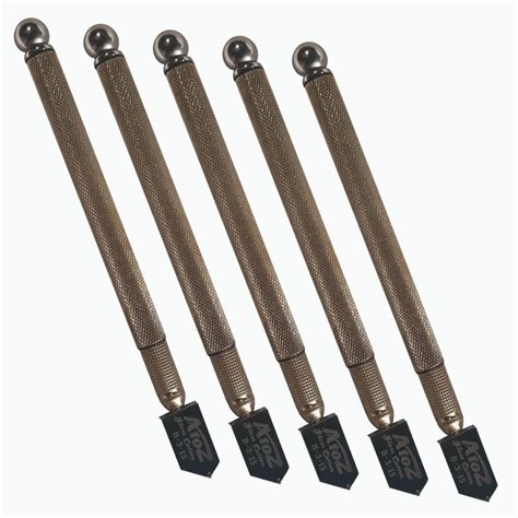 Size 8 Inch A To Z Glass Cutter Plastic Handle Green Glass Cutter Set Of 48 Pcs At Rs 4080unit