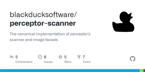 Github Blackducksoftware Perceptor Scanner The Canonical