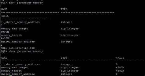 i can do i t [oracle] how to increase line width in sqlplus
