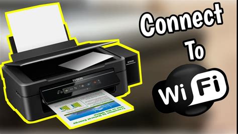How To Connect Epson Printer To Wifi Easy Method Epson L350365385