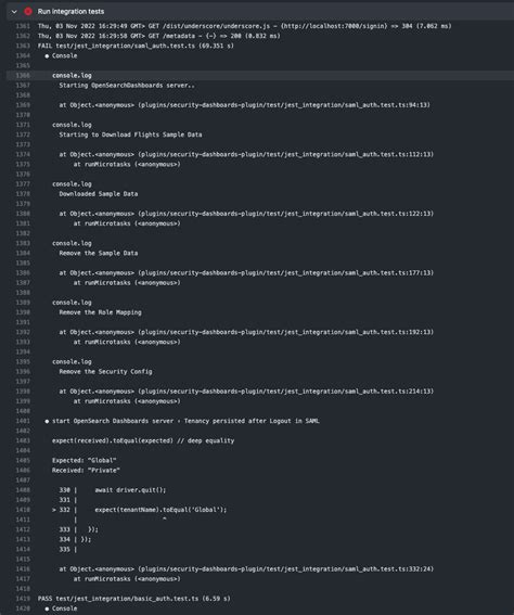 Bug Unstable Performance Of Saml Integration Test Case In Ci Issue Opensearch