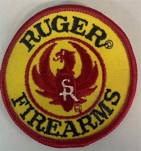Vintage Ruger® Firearms Embroidered 3 Patch Ebay