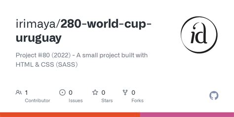 Github Irimaya World Cup Uruguay Project A Small Project Built With Html