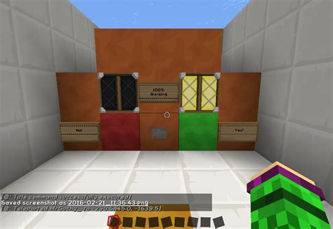 Lie Detector Minecraft Map