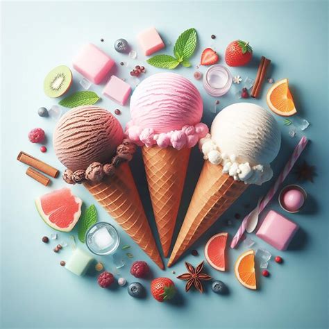 Premium Photo Delicious Ice Cream