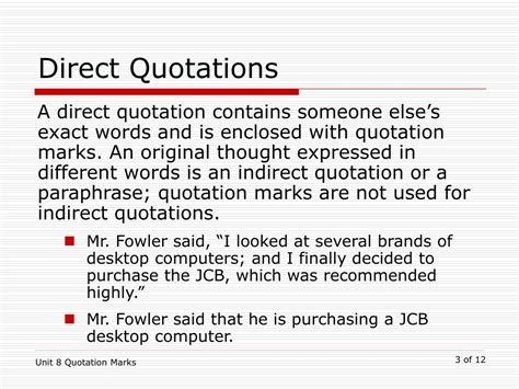 Ppt Quotation Marks Powerpoint Presentation Free Download Id 3846532