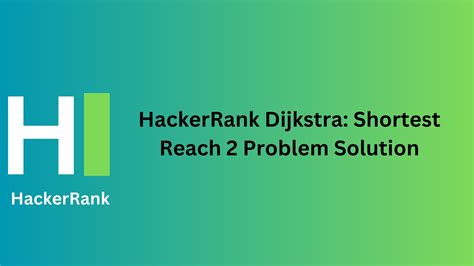 Hackerrank Dijkstra Shortest Reach 2 Solution
