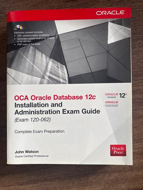 Oca Oracle Database 12c Exam Guide Hobbies And Toys Books And Magazines Textbooks On Carousell