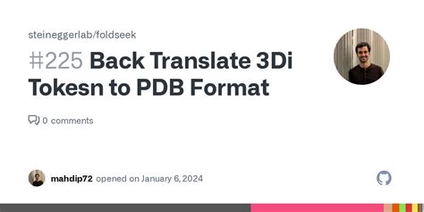 Back Translate 3di Tokesn To Pdb Format · Issue 225 · Steineggerlab