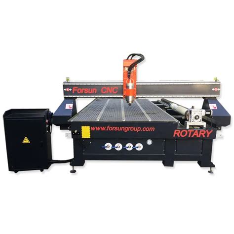 4 Axis Rotary Axis Cnc Router Machine For Cylinder Processing With