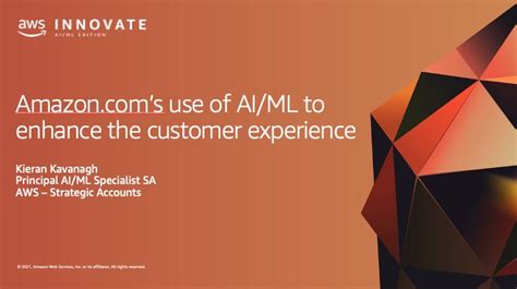 Kieran Kavanagh On Linkedin Machinelearning Ml Amazon Ai