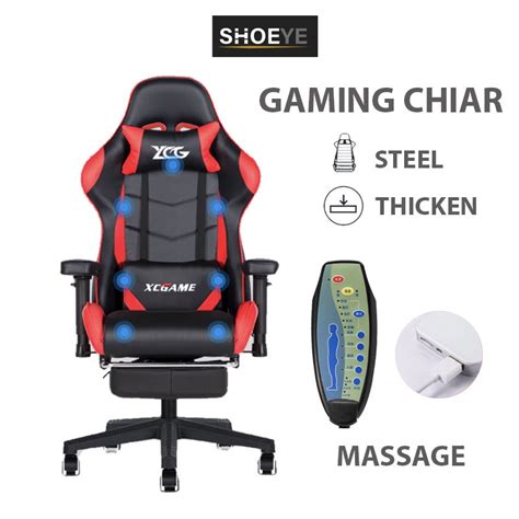 Gaming Ergonomic Massage Office Chair Chair Lifting Armrest Reclinable