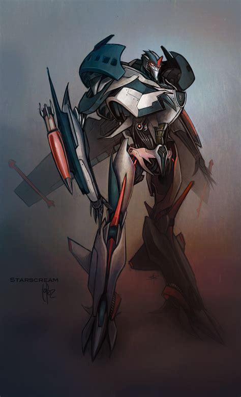 Starscream Colored By Dzorek Megatron Decepticons Autobots Devon