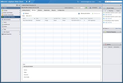 How To VSphere Data Protection Part 2 Backup Restore