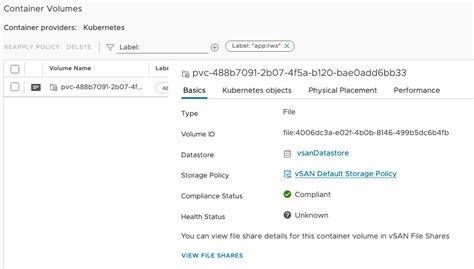 Dynamic Rwx Volumes Now Supported In Tkc In Vsphere With Tanzu