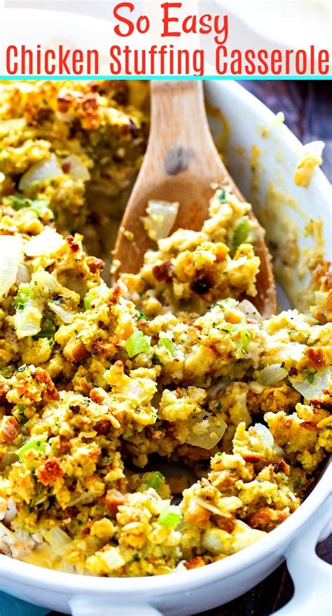 Stove Top Stuffing Chicken Casserole Artofit