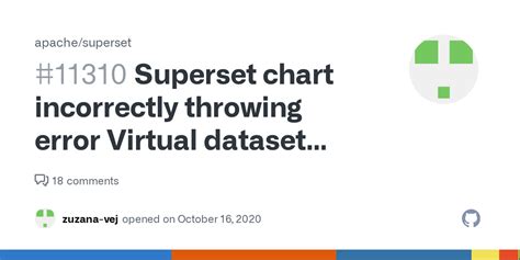 Superset Chart Incorrectly Throwing Error Virtual Dataset Query Must Be Read Only · Issue 11310