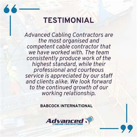 Cablingcontractors Advancedcablingcontractors Babcockinternational… Advanced Cabling