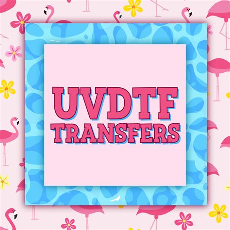 Random Uvdtf Transfers Greedy Stitches