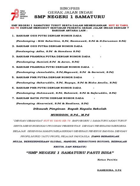 Sinopsis Gerak Jalan Indah Pdf
