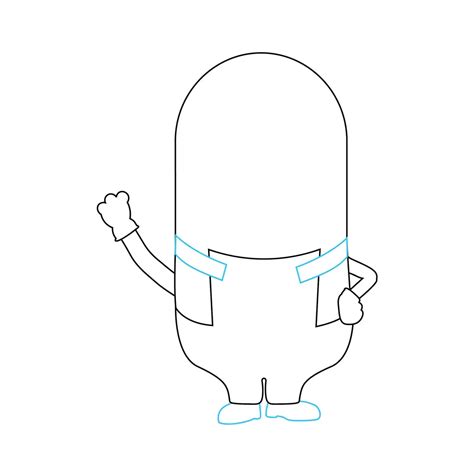 How To Draw A Minion Step By Step