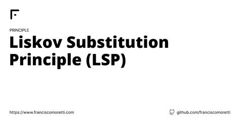 Liskov Substitution Principle Lsp Code Tips 📚