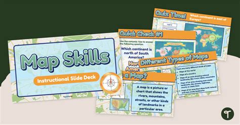 Map Skills Teaching Presentation Teach Starter