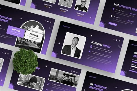 Creative Resume Powepoint Template Incl Business And Cv Envato