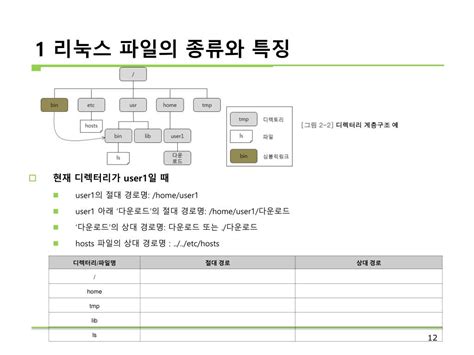 PPT 운영체제 Linux 실습 기본 시스템 커맨드 LAB 디렉토리와 파일 사용하기 PowerPoint Presentation ID