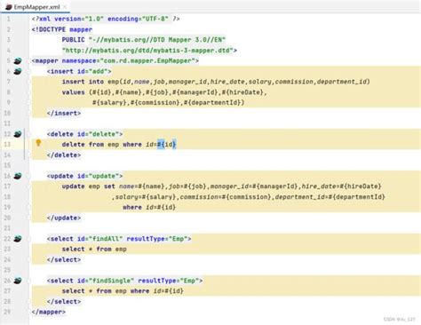 Mybatis单表 多表 动态sql 查询