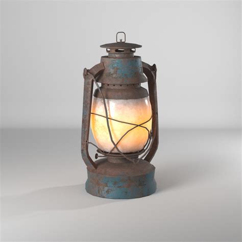 Rusty Lantern Cgtrader