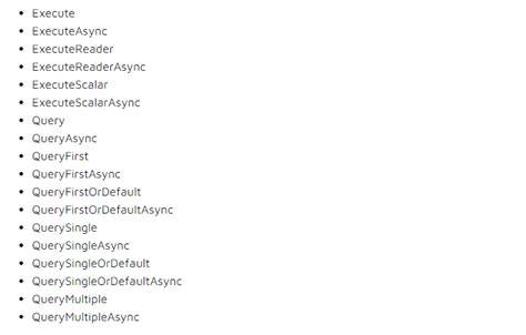 C 数据操作系列 18 让dapper更强的插件 月影西下 博客园