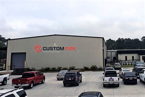 Conroe Tx Branch Custom Pipe