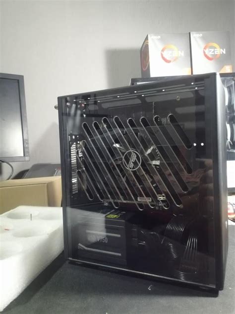 Sirius S Itx Case With Pcie Riser Computers Tech Desktops On Carousell