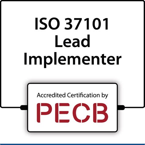 Iso 37101 Lead Implementer Certification Iso Trainings And Consulting Pecb 27001 Gdpr 9001