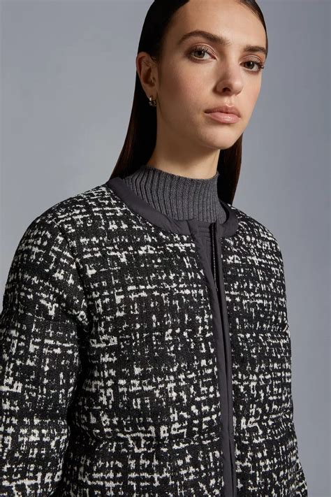 Black And White Rhone Long Down Jacket Long Down Jackets For Women Moncler Hk