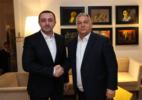 ღარიბაშვილი ორბანს თქვენი მთავრობის წარმატებული რეფორმები გავიზიარეთ
