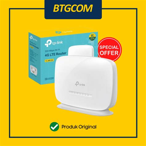 Tp Link Tl Mr105 300 Mbps Wireless N 4g Lte Router Btgcom