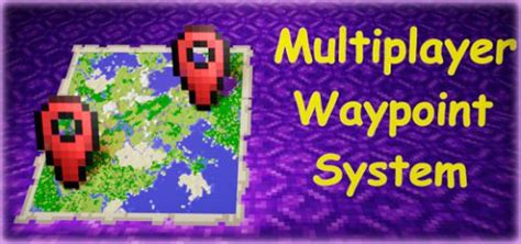 Multiplayer Waypoint System Add On 1 20 Minecraft Pe Mods Addons