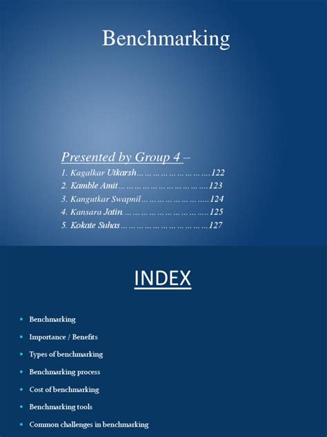 Pdf Benchmarking Revised Dokumen Tips