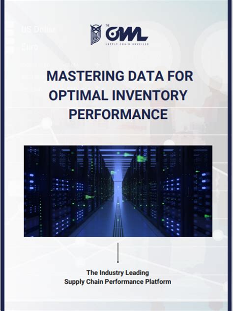Mastering Data For Inventory Performance The Owl Solutions