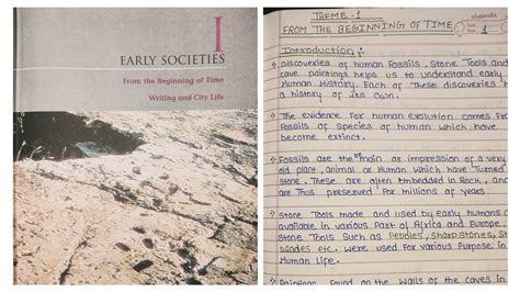 Ncert Notes For Class 11 History Chapter 1 From The Beginning Of Time