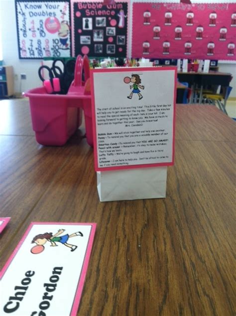 Pin On My Classroom 2012 Bubble Gum Theme