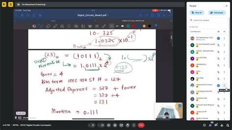 Week 2 Live Session Nptel Digital Circuits Youtube