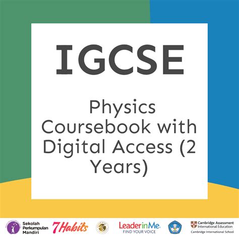 Book 00251 Cambridge Igcse Physics Coursebook With Digital Access 2 Years Spm Shop